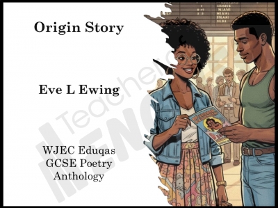 Origin Story teaching resources lessons