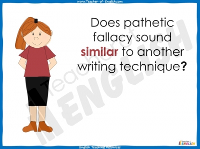 Pathetic Fallacy KS3 teaching resources lessons
