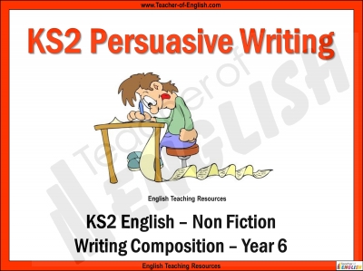 Persuasive Writing KS2 teaching resources unit of work