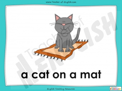 Phonics Phase 2 - Reading Captions - EYFS teaching resources lessons