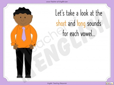 Short and Long Vowels - KS2 teaching resources lessons