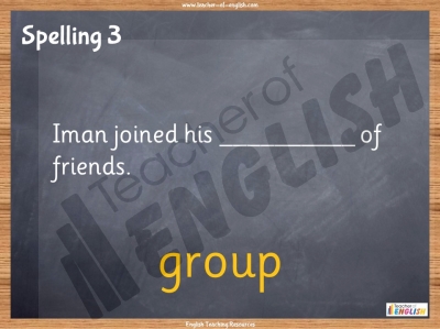 Spellings - Year 3 and 4 teaching resources lessons