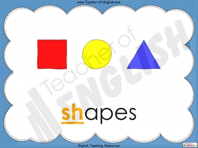 The 'sh' Sound - EYFS teaching resources lessons
