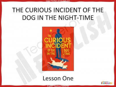 The Curious Incident of the Dog in the Night-time - Lesson 1 teaching ...