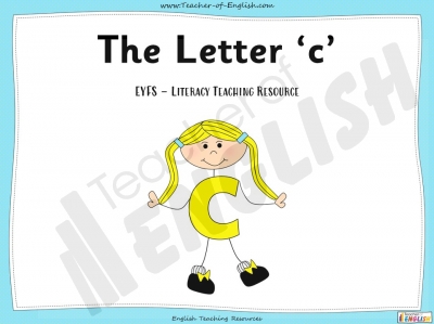 The Letter 'c' - EYFS teaching resources lessons