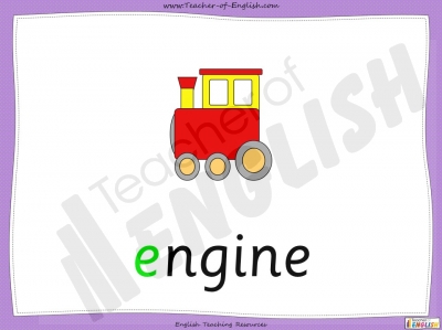 The Letter 'e' - EYFS teaching resources lessons