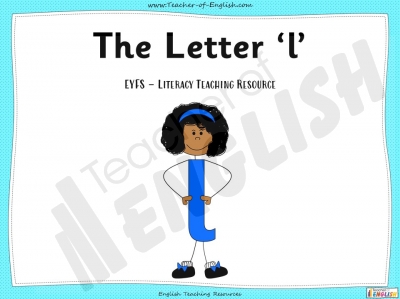 The Letter 'l' - EYFS teaching resources lessons