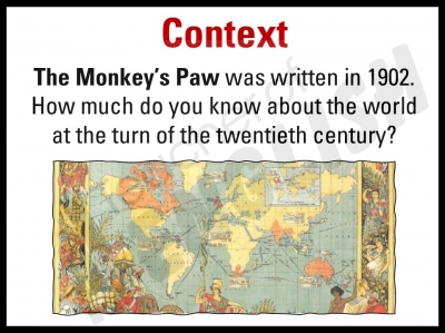 The Monkey's Paw teaching resources unit of work