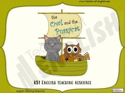 The Owl and the Pussycat - Free Resource teaching resources lesson