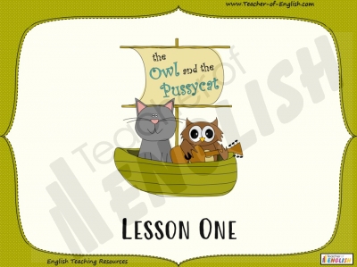 The Owl and the Pussycat - Free Resource teaching resources lesson