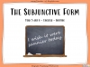 The Subjunctive Form - Year 5 and 6 teaching resources lesson