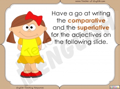 The Suffixes '-er' and 'est' - Year 2 teaching resources lesson