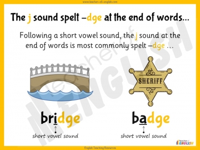 The j Sound - Year 2 teaching resources KS1 lesson