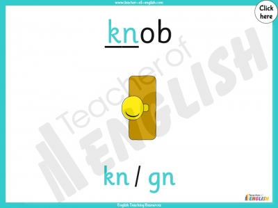 The n Sound Spelt kn and gn - Year 2 teaching resources lesson