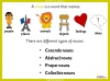 Types of Nouns - Year 5 and 6 teaching resources lesson
