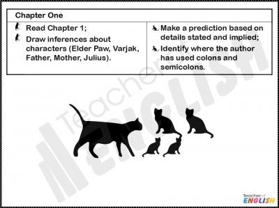 Varjak Paw teaching resources unit of work