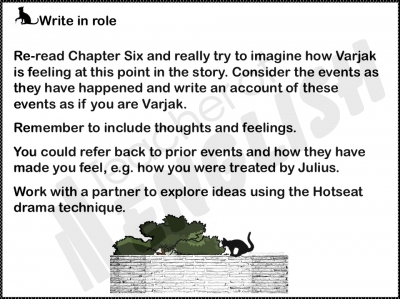 Varjak Paw teaching resources unit of work
