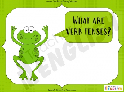 Verb Tenses teaching resources lessons