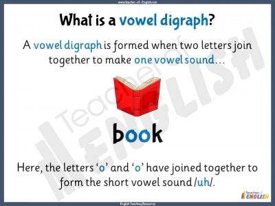 Vowel Digraph Making the Short 'oo' Sound - Year 1 teaching resources ...