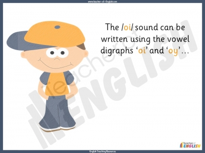Vowel Digraphs Making the oi Sound - Year 1 teaching resources lesson