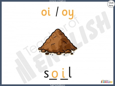 Vowel Digraphs Making the oi Sound - Year 1 teaching resources lesson