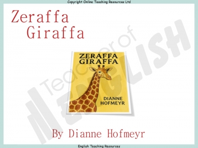 Zeraffa Giraffa teaching resources unit of work